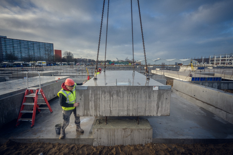 Precast loading docks - Vroom Funderingstechnieken